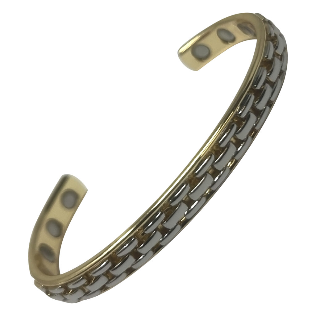 Polished Copper Cartier Style Magnetic Love Bracelet - MnB Magnetic ...