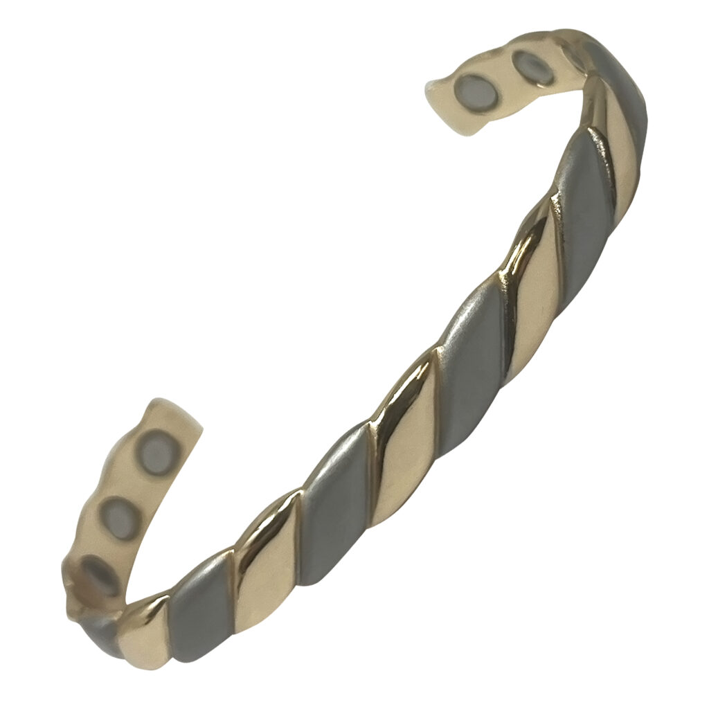 Polished Copper Cartier Style Magnetic Love Bracelet - MnB Magnetic ...